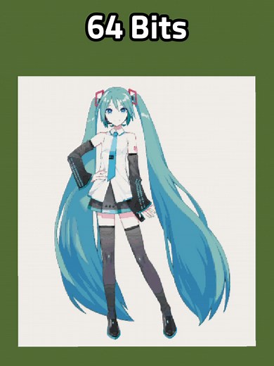 Creating Miku Pixel Art in Minecraft