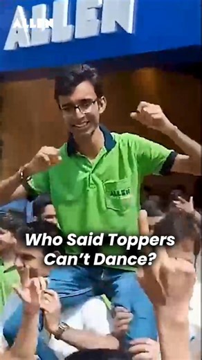 Allen Career Institute on Instagram: "✨ Who said toppers can’t dance? 👀 From solving JEE problems to grooving like a pro at IIT Bombay! Saksham Jindal (AIR 2, JEE Advanced 2025) proving toppers have moves too 🕺🔥 (@viratbumrah_fan) [JEE Advanced 2025, AIR 2, Saksham Jindal, IIT Bombay, Topper Goals, Dance Reel, Allen Pride, Topper Vibes, JEE Journey, ALLEN Students, Reel It Feel It, Diwali Vibes, Campus Life, Toppers Can Dance]"