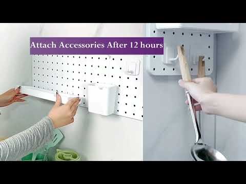 Wall Pegboard Organizer | Smart Storage for Home & Office