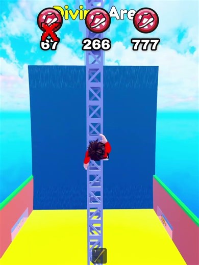 Can Stairs Save Me from a TSUNAMI! 🌊 #roblox