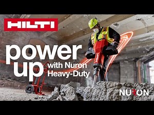 Hilti Nuron Heavy-Duty cordless tools - built for demanding construction work