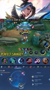 Perfect Savage!! Ling Best Build and Emblem (Part 1) - MLBB #gameplayproplayer #ling #MLBB | Gameplay Proplayer Live