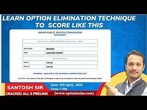 Option Elimination Masterclass for Prelims 2022