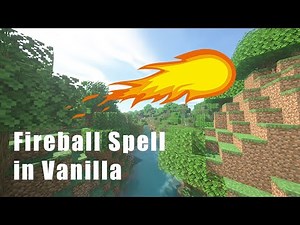 Fireball Spell in vanilla!
