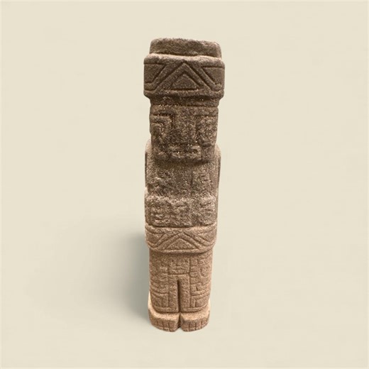 Mid-20th Century Stone Cast Totem, From the Dominican Republic - Etsy