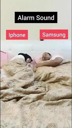 Samsung VS iPhone Alarm Sound Comparison