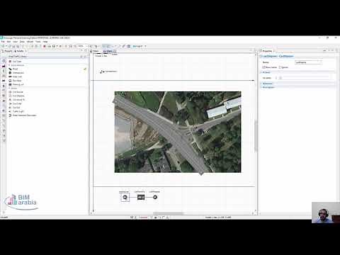 AnyLogic محاكاة الطريق