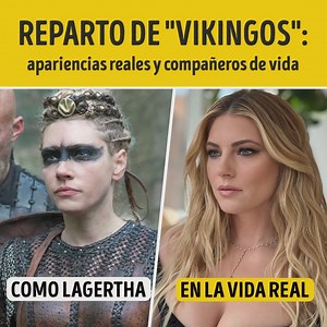 1.8M views · 10K reactions | Reparto de "Vikingos": apariencias reales y compañeros de vida | Genial Entertainment | Facebook