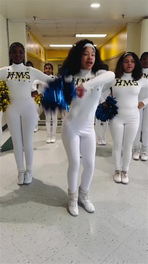 Homer L. Hines Middle School Cheerleaders 💎🥶 #hbculove #hbcupride #hbcucheer #cheerphi #cheerleading #cheerleader #cheers #tiktok #reels #stompandshake #blackgirlmagic #blackcheer #blacklivesmatter #blackculture #viral #explore #prettygirls