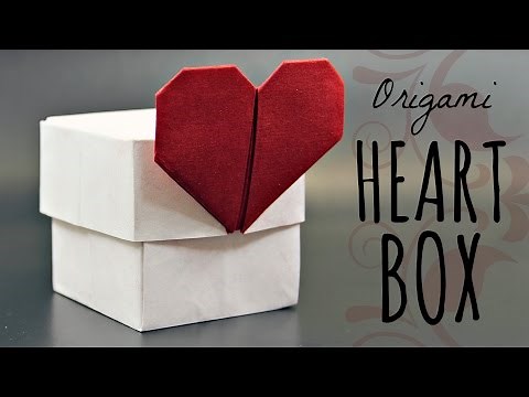 How to make an origami Heart Box (Tadashi Mori)