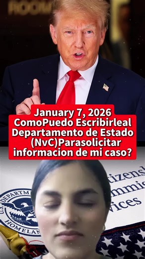 Para contactar al NVC solo se puede hacer a través de un inquiry, no tenemos otra manera de comunicación con ellos. Busca : NVC public Inquiry y llena el formulario que está en el website. En este video te muestro cómo hacerlo . #ProcesoMigratorio #InmigraciónUSA #srimmigrationusa #serviciosdeinmigracion #nvc #elsalvador🇸🇻 #honduras🇭🇳 #nicaragua🇳🇮 #honduras504 #ciudadjuarez #tabladecitasconsularsrimmigrationusa #inmigracioneeuu #visadeinmigrante #parati #foryoupage