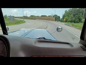 CAT Caterpillar C15* Twin Turbo Diesel Sound in a Peterbilt 379