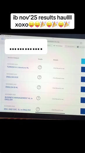 International Baccalaureate Exam Results for 2025