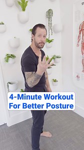 244K views · 4.6K reactions | Want to improve your posture in just 4 minutes?  This quick and easy workout is perfect for anyone looking to reduce slouching, strengthen their back, and feel more confident. What you’ll learn: ✔ Simple exercises to fix poor posture ✔ Moves to strengthen your back and core ✔ Techniques to stand taller and feel better  Click the link in our bio to try WeShape for FREE and take the first step toward better posture today! | WeShape | Facebook
