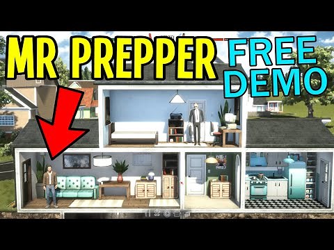 Mr Prepper - Build a Secret Bunker to Survive Doomsday! (FREE DEMO)