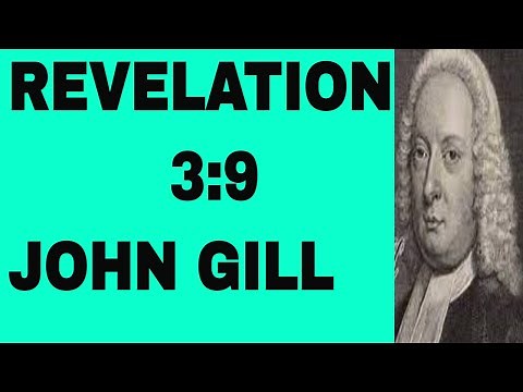 Revelation 3:9 - John Gill's Exposition of the Entire Bible Verse by Verse