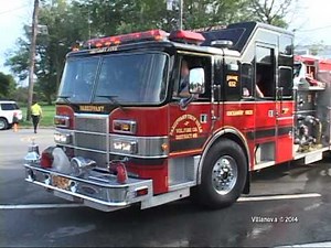Roseland,nj Fire Department Squad 662 Wetdown