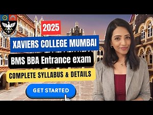 Don’t Miss! Xavier’s 2025 Entrance Exam Guide 📚 BMS & BAMMC Full Syllabus + Prep Plan | books