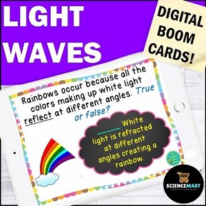 Light Waves Digital Boom Cards
