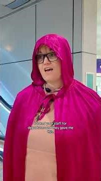 Jane Boulton from Airline is back for some festive fun at Luton Airport Parkway 👀 #Shorts