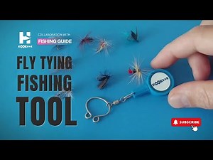 Effortless Fly Tying with Hook-Eze! Perfect Fishing Knots Every Time!