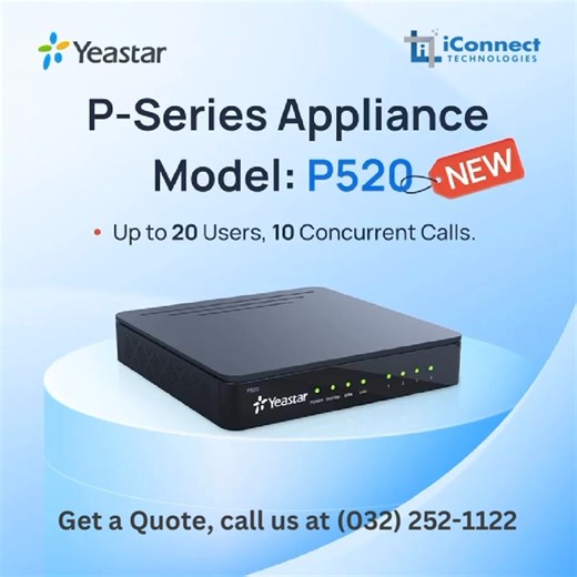 Introducing the P520 PBX System: Enterprise Power for Small...