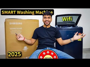 New Samsung Ecobubble 10 kg Top Load Washing Machine With In-Built Heater Unboxing & Review