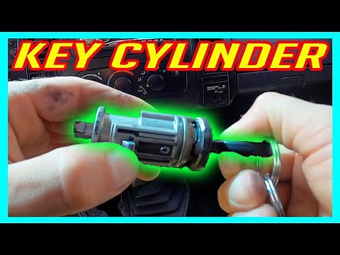 Removing & Fixing a Ignition Key Cylinder 2001 Dodge Truck