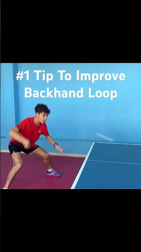 How To Backhand Loop Table Tennis
