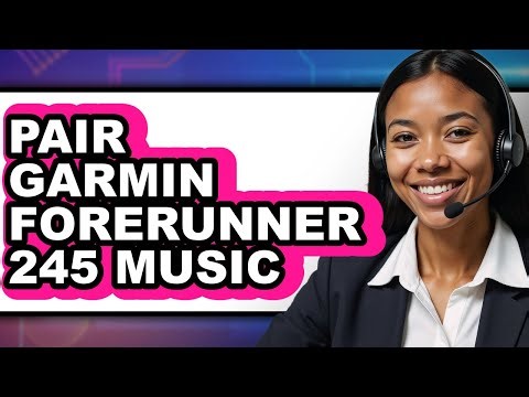 How to Pair Garmin Forerunner 245 Music 2025 (Only Way)