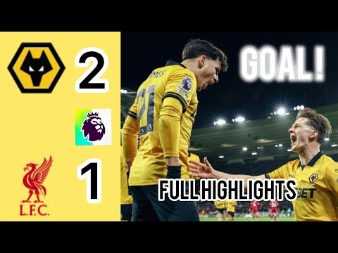 WOLVES v LIVERPOOL 2-1 Highlights & Goals Premier League • Mo salah goal | 90'+4 André Gomes Goal