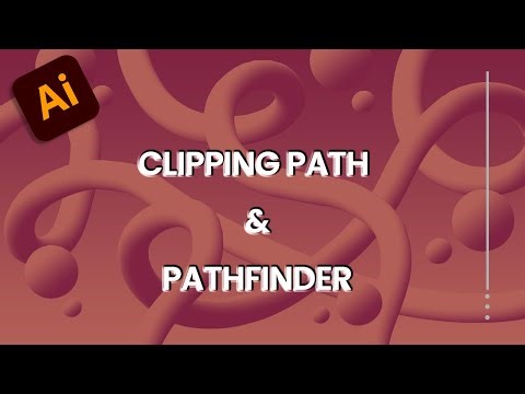 How to use a clipping path and pathfinder to create a custom clipping mask [Adobe Illustrator]