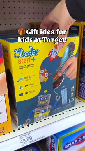 Joanna Mitrut | target is therapy 🎯 on Instagram: "A holiday gift 🎁 kids will love - creative, hands-on building, and no screen time 👏🏼 Watch the reel to see the @3Doodler Candy 3D Pen Essentials Set in action - it’s a great gift idea this holiday season and the best part? It’s available at Target 🛒🎯 #ad Comment DOODLE and I will send you the links 🔗 #target #targekids #kidsgiftideas #targetchristmas #targetlittles #targetmom #targetstyle #kidsgiftguide"