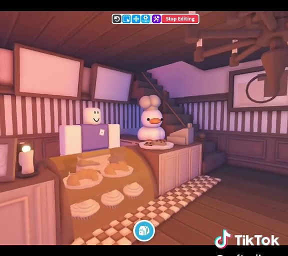 Cozy Riverfront Cafe and House Design in Adopt Me