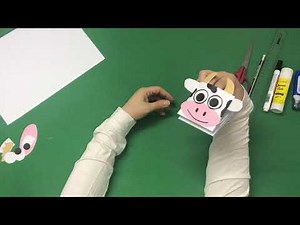 Cow Puppet Craft