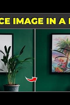 How to Put a Photo in a Frame - Photoshop Tutorial
