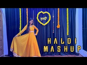 Haldi Mashup | Wedding choreography | Simple steps￼ | Dance cover | Vishakha Khare￼