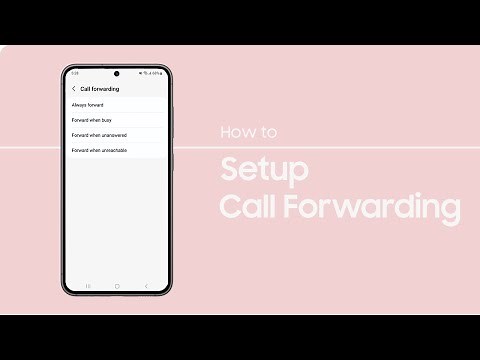 Enable Forward Calling on my Samsung Phone
