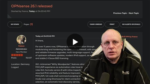 #opnsense #opensource #firewalls #freebsd #bigchanges | Sam Sheridan