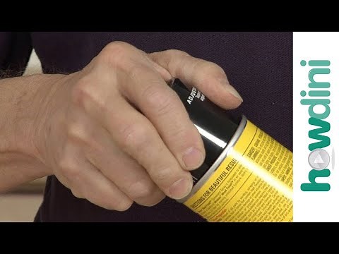 How to Make Spray Paint Caps Easy to Remove