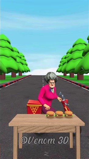 What made Tung Tung angry? Scary Teacher and Mr Beast what did you do to the hamburger?