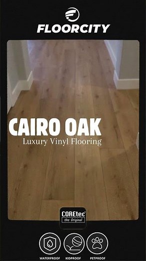 Cairo Oak Vinyl Flooring | Waterproof, Durable, & Stylish Luxury Floors for Homes