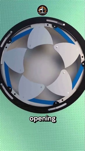 Rotating Open–Close Mechanism ⚙️ | Simple Rotary Motion in 3D #mechanism #howitworks