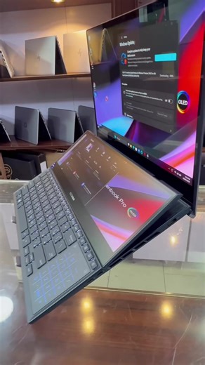 Asus Zenbook Pro Duo 15 Oled Intel core i9 12th generation 1tb ssd m2 NVMe 32GB ram ddr5 2.5ghz speed (20 CPUs) NVIDIA RTX 3070 Ti 8gb dedicated ddr6 15inch OLED 4K UHD display Touchscreen Keyboard light ScreenPad plus LED NumberPad Intel Iris Xe graphics 2 type C, HDMI, USB # 21,500Ghc 📍Accra, Madina zongo junction 📍Kumasi, KNUST Campus/Bantama Main Street 📞 0558106536 / 0209596721