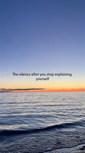 814K views · 21K reactions | The silence after you stop explaining yourself to people… #relationship #inspiration | Blossom Heart | Facebook
