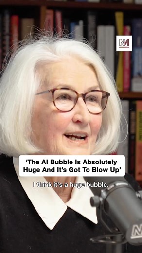 "Facebook had to borrow $100 billion the other day in order to finance the investment in data centres. And what they’ve tried to do is shift that off balance sheet, so that we don’t see that […] they’ve now run out of cash and they’re borrowing money. And that’s a sure sign that Facebook has over reached itself." Ash Sarkar talks to economist Ann Pettifor, who predicted the 2008 financial crisis, the AI bubble. Watch the full episode of Downstream on our YouTube channel. | Novara Media