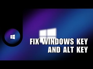 👍 EASY: How to fix "Windows Key" and "ALT Key" from being switched | Full Guide