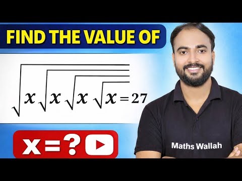 Find the Value of X 🤯 | Tricky Nested Square Root Problem