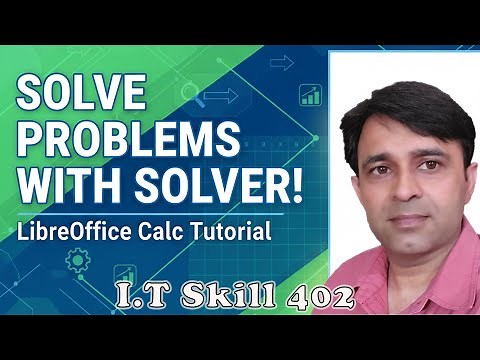 Mastering Solver in LibreOffice Calc: Step-by-Step Guide (Tutorial No 8)
