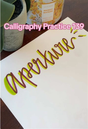 pt. 139 | Can’t wait for #hs4 🤭🤭🤭 #calligraphy #cursive #markerart #writingaesthetic
